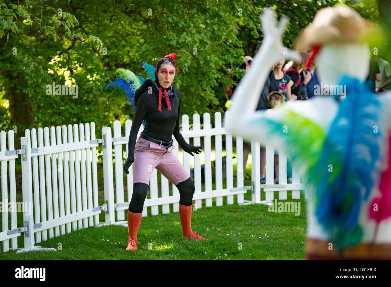 Edinburgh, Scotland. Sat 5 June 2021. [forms] perform ‘The Good, the ...