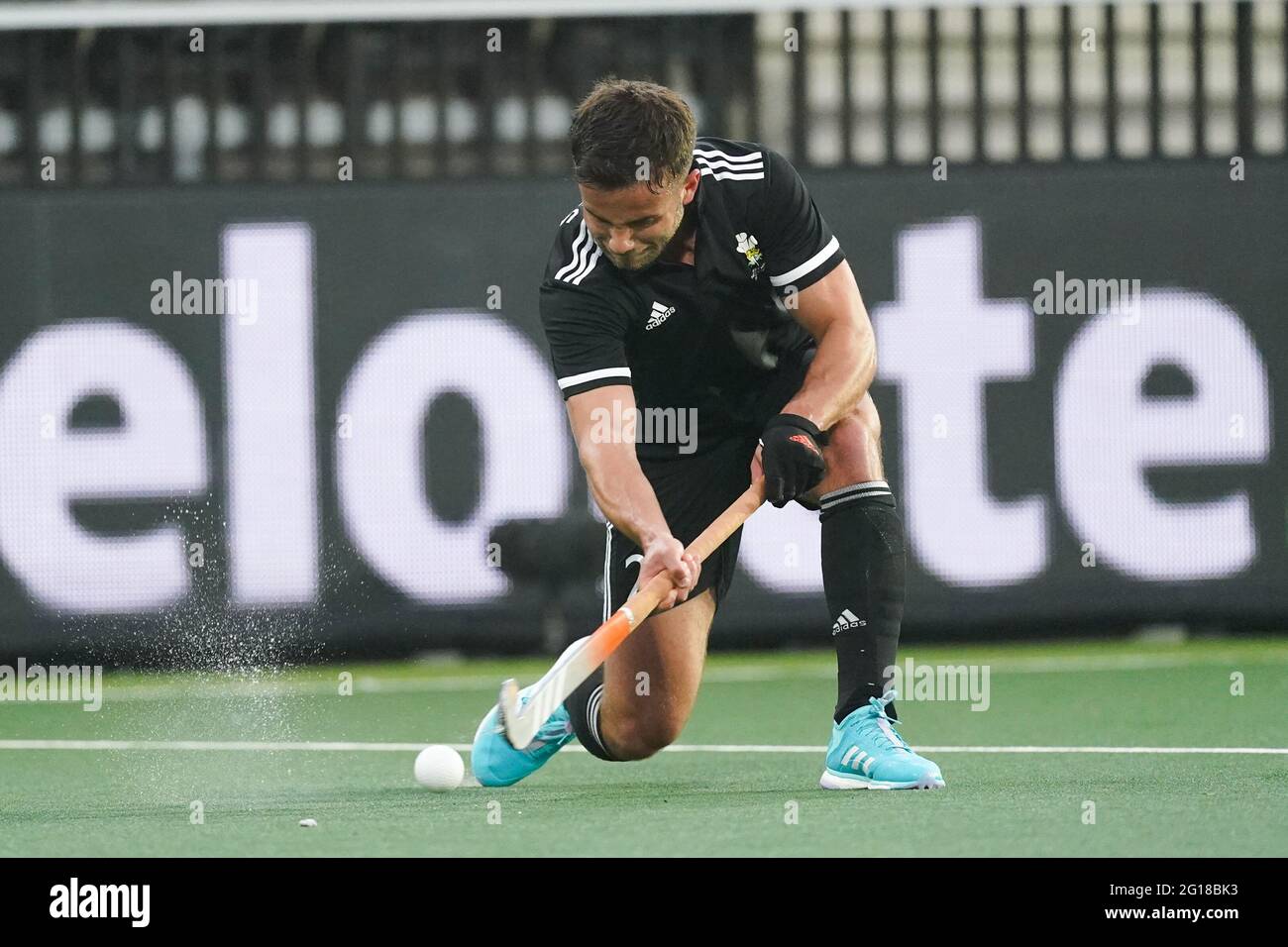 AMSTELVEEN, NETHERLANDS - JUNE 5: Hywel Jones of Wales during the Euro ...