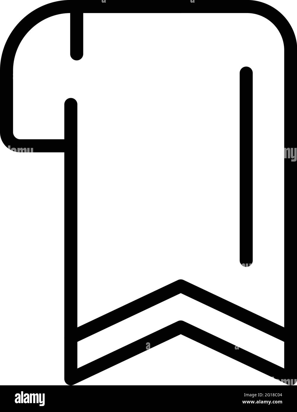 Filter search tag icon. Outline Filter search tag vector icon for web ...