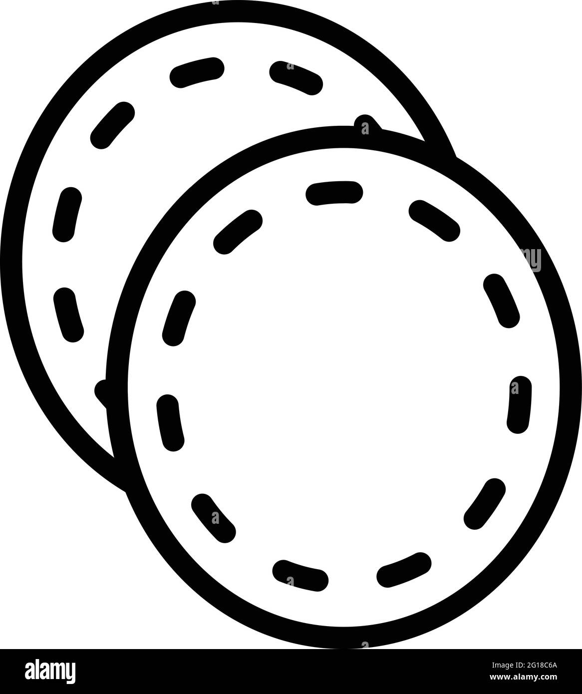 Haberdashery icon. Outline Haberdashery vector icon for web design ...