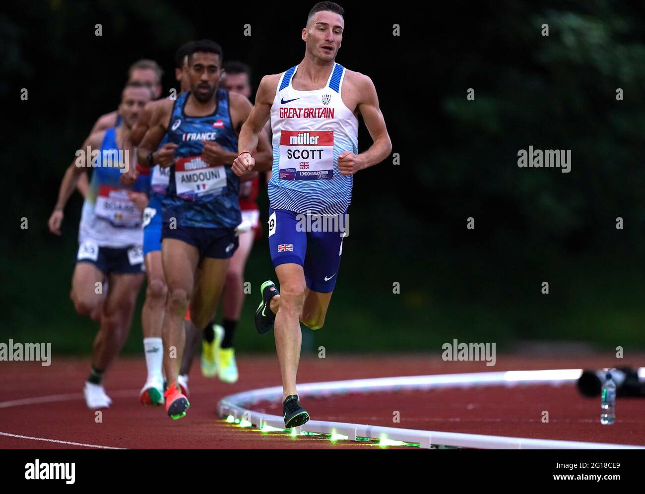 Great Britain's Marc Scott in the Men's International Race A, part of ...