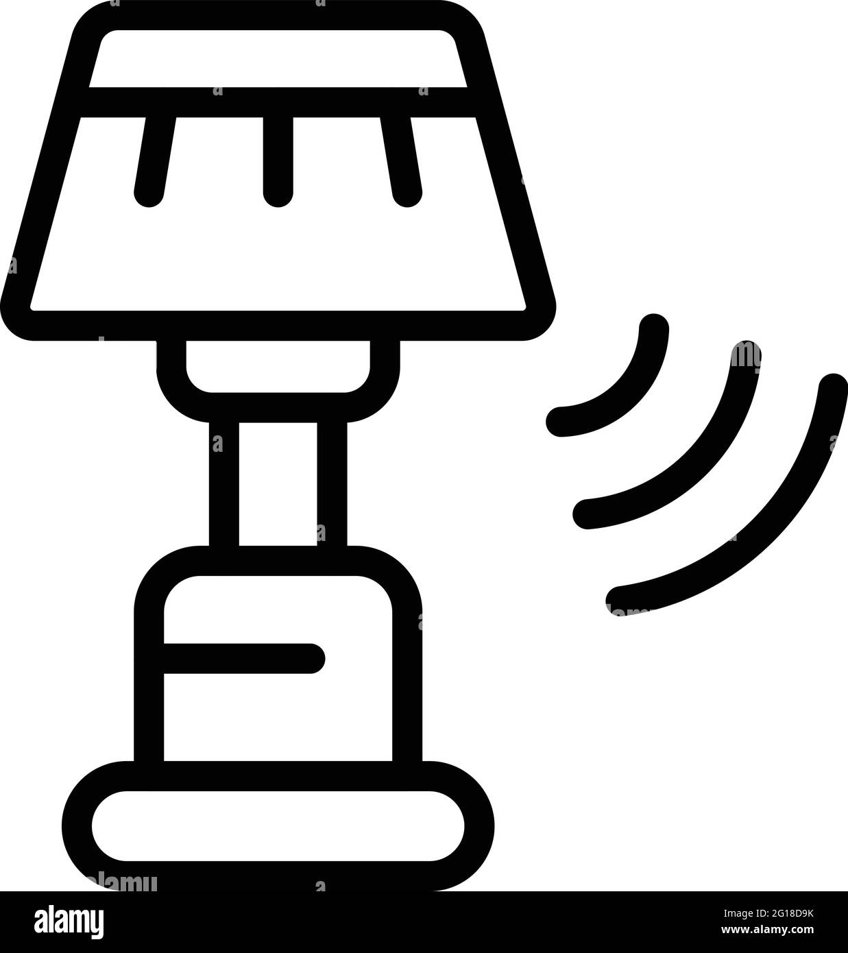 Lamp smart lightbulb icon. Outline Lamp smart lightbulb vector icon for ... Lamp smart lightbulb icon. Outline Lamp smart lightbulb vector icon for ...