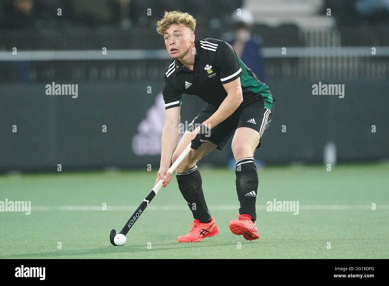 AMSTELVEEN, NETHERLANDS - JUNE 5: Jacob Draper of Wales during the Euro ...