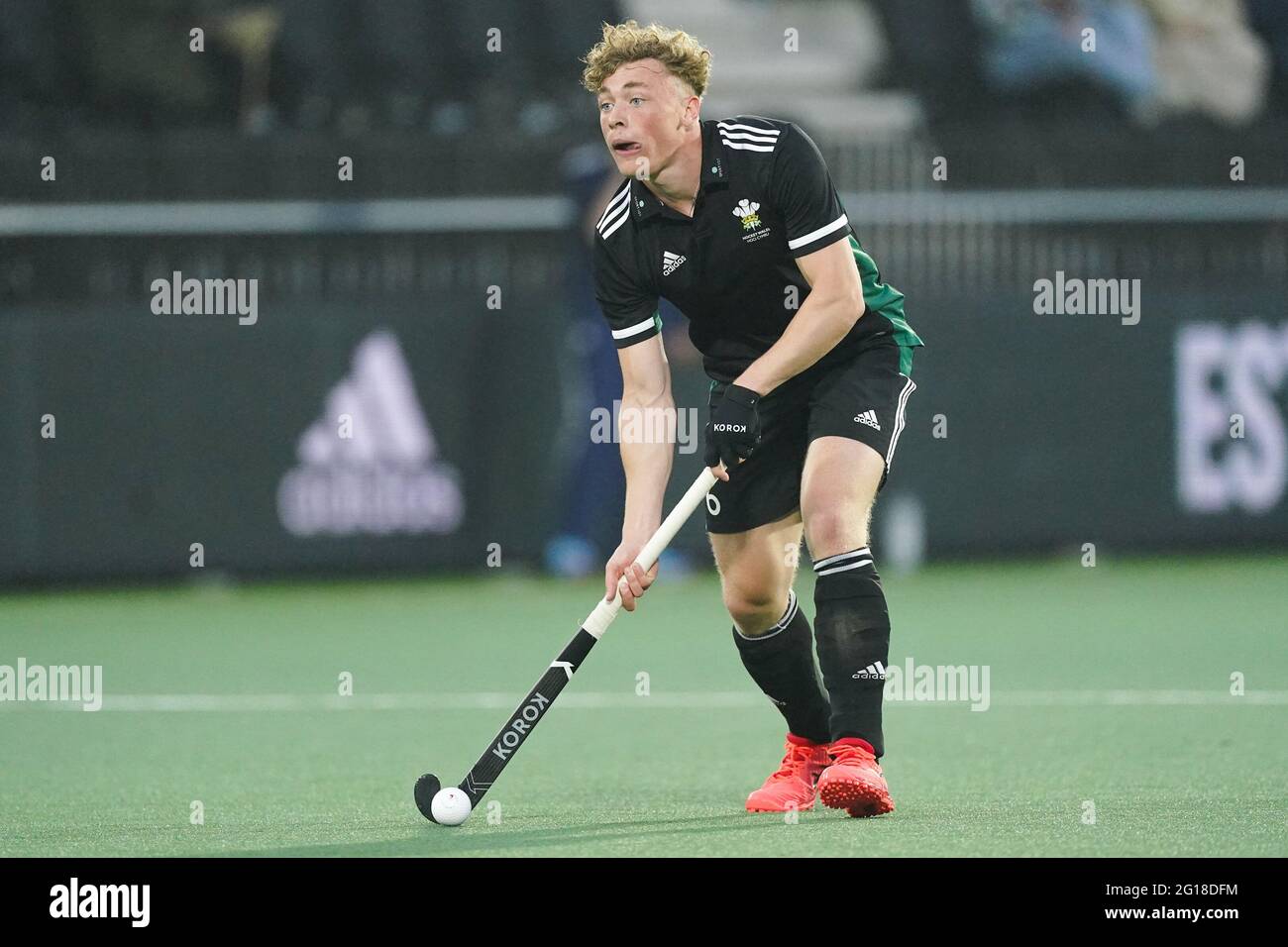AMSTELVEEN, NETHERLANDS - JUNE 5: Jacob Draper of Wales during the Euro ...