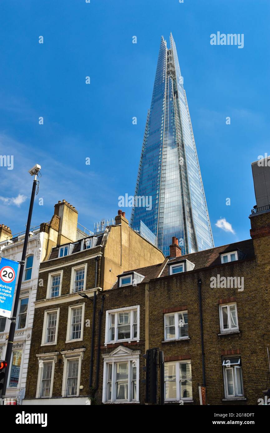 The Shard in London's Southwark is the tallest building in the United ...