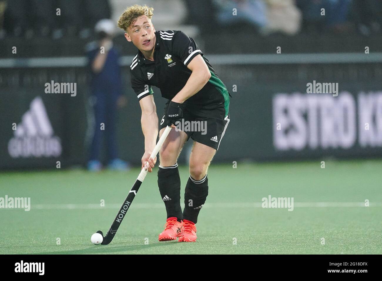 AMSTELVEEN, NETHERLANDS - JUNE 5: Jacob Draper of Wales during the Euro ...