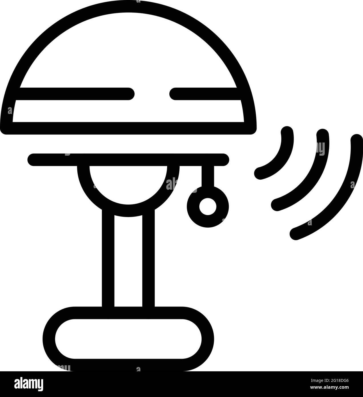 Desktop lamp smart lightbulb icon. Outline Desktop lamp smart lightbulb ... Desktop lamp smart lightbulb icon. Outline Desktop lamp smart lightbulb ...