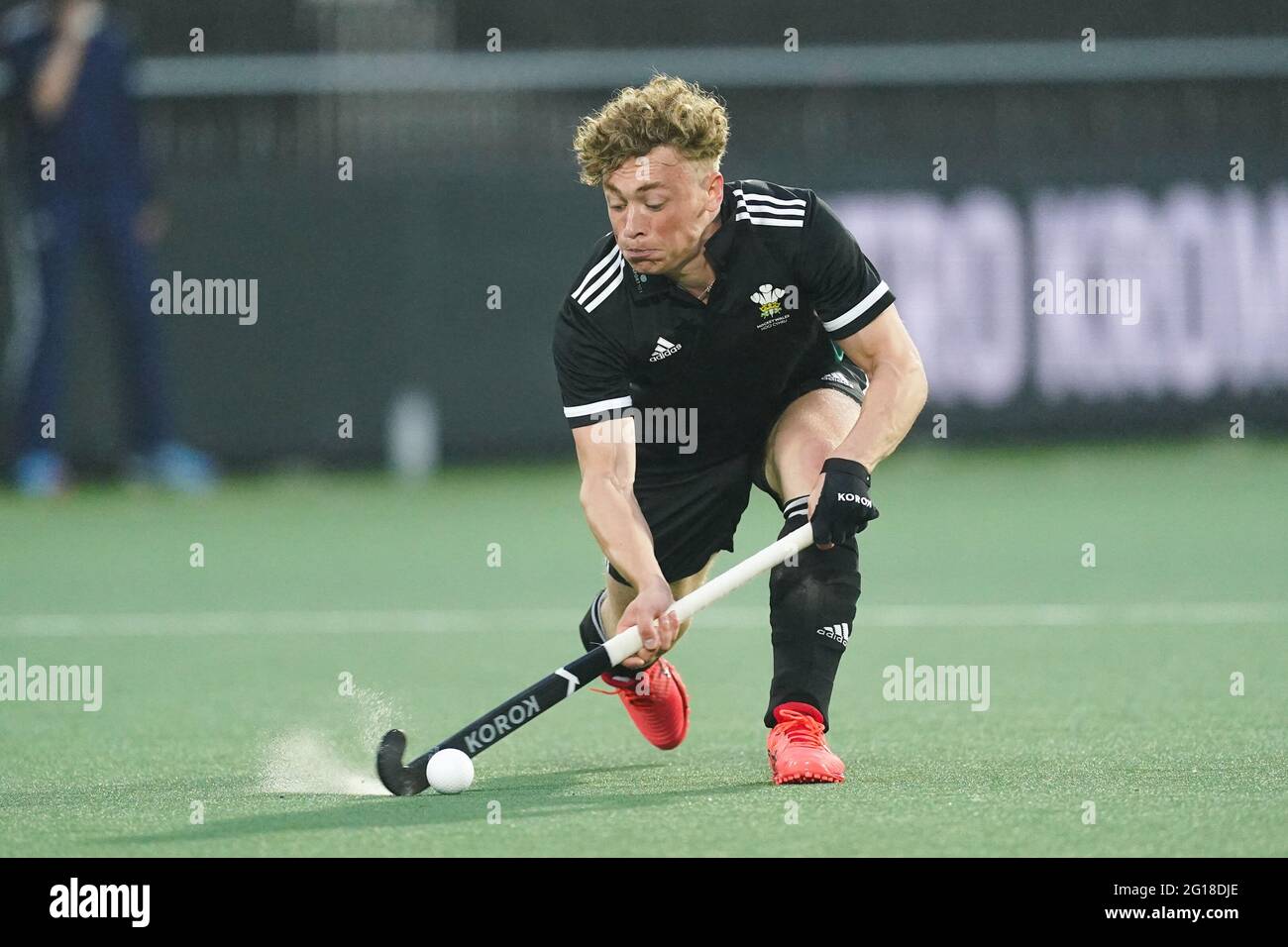 AMSTELVEEN, NETHERLANDS - JUNE 5: Jacob Draper of Wales during the Euro ...