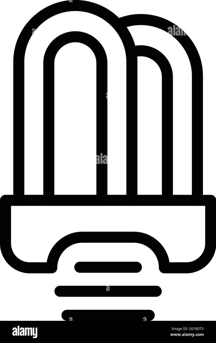 Illumination smart lightbulb icon. Outline Illumination smart lightbulb ... Illumination smart lightbulb icon. Outline Illumination smart lightbulb ...
