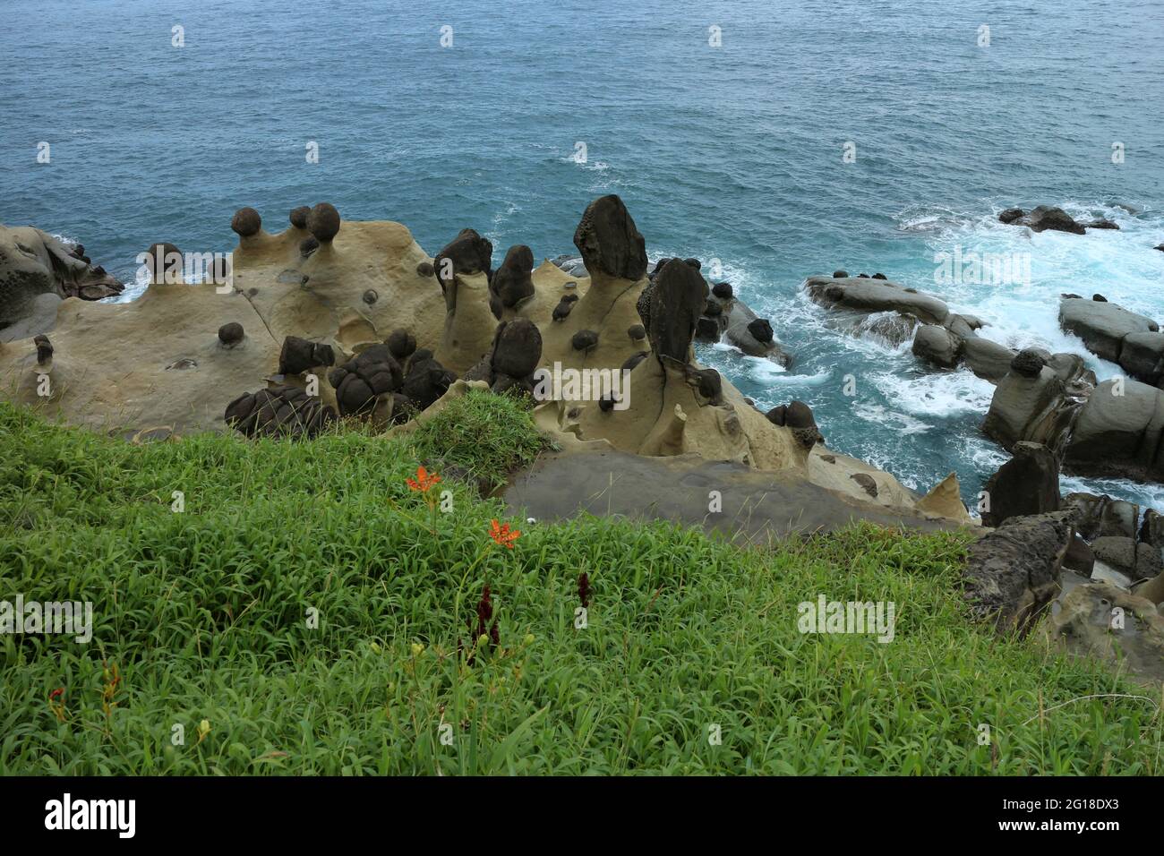 Heping island park with cliff hi-res stock photography and images - Alamy