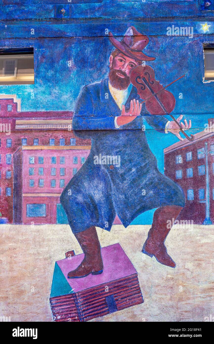 Venice Beach, CA, USA - June 20, 2013: Along boardwalk, colorful ...