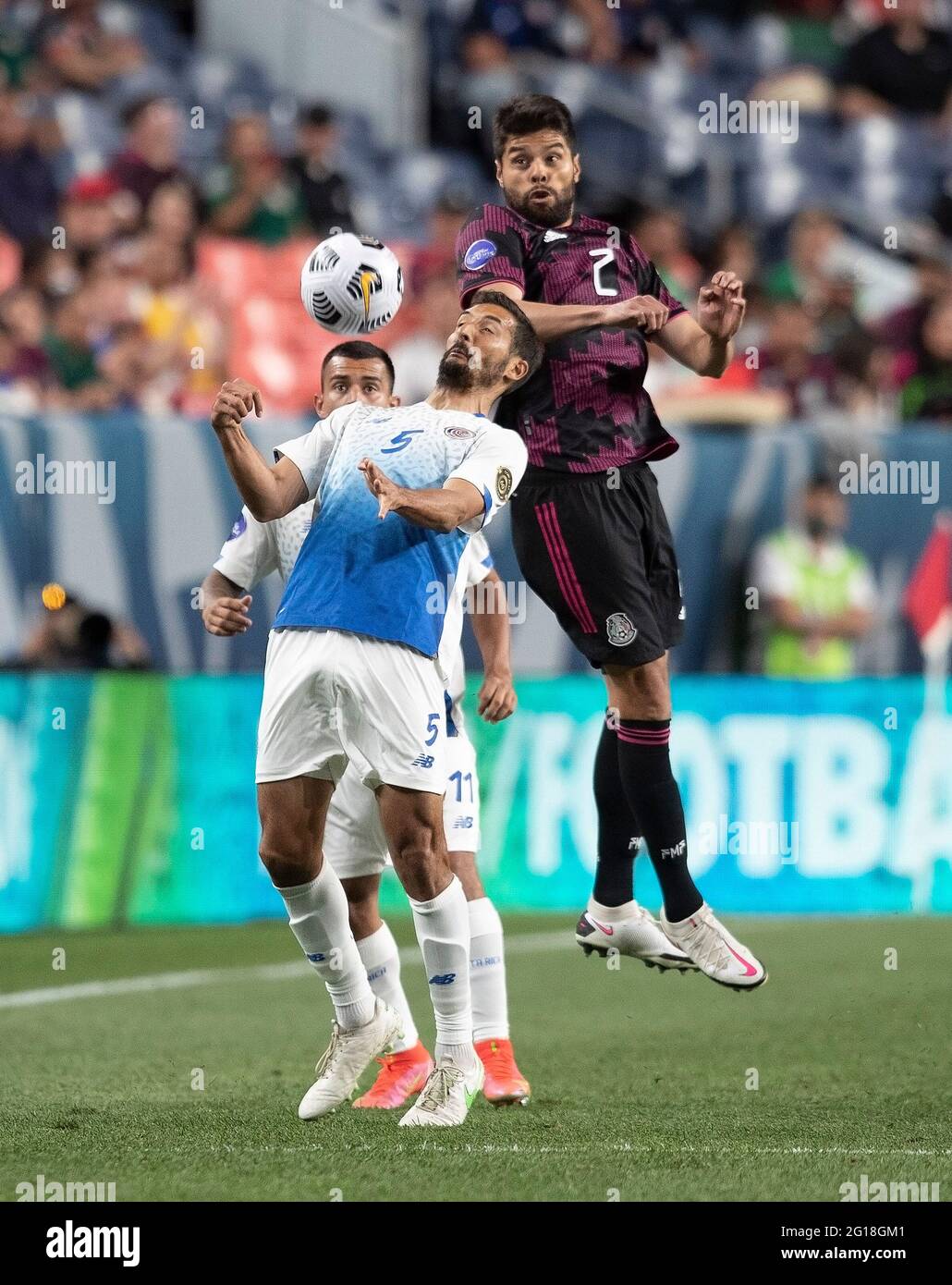 Denver, Colorado, USA. 3rd June, 2021. Costa Rica D FRANCISCO CALVO ...