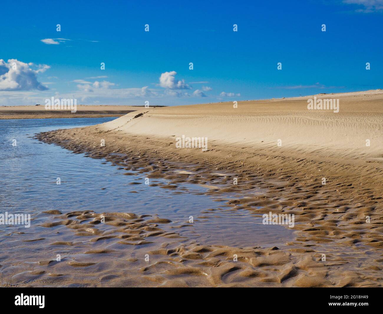 Inside beach stream Stock Photo - Alamy
