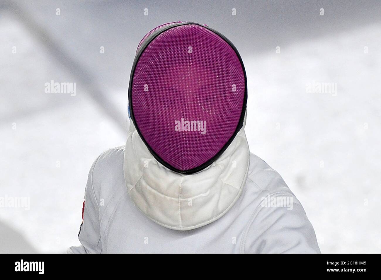 Napoli, Italy. 05th June, 2021. Rossella Fiamingo Italian fencer ...