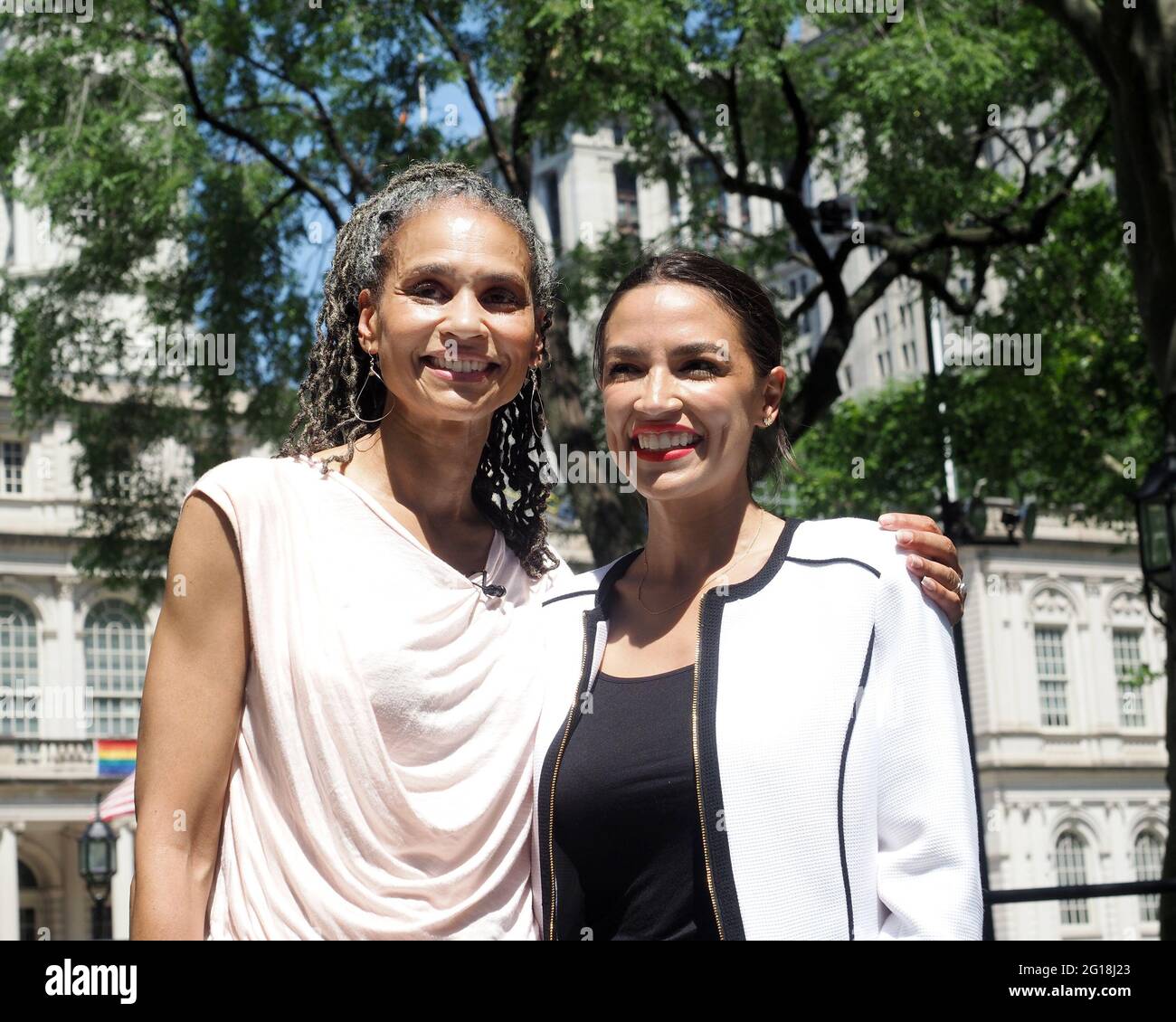 New York, New York, USA. 5th June, 2021. Rep. Alexandria Ocasio-Cortez ...