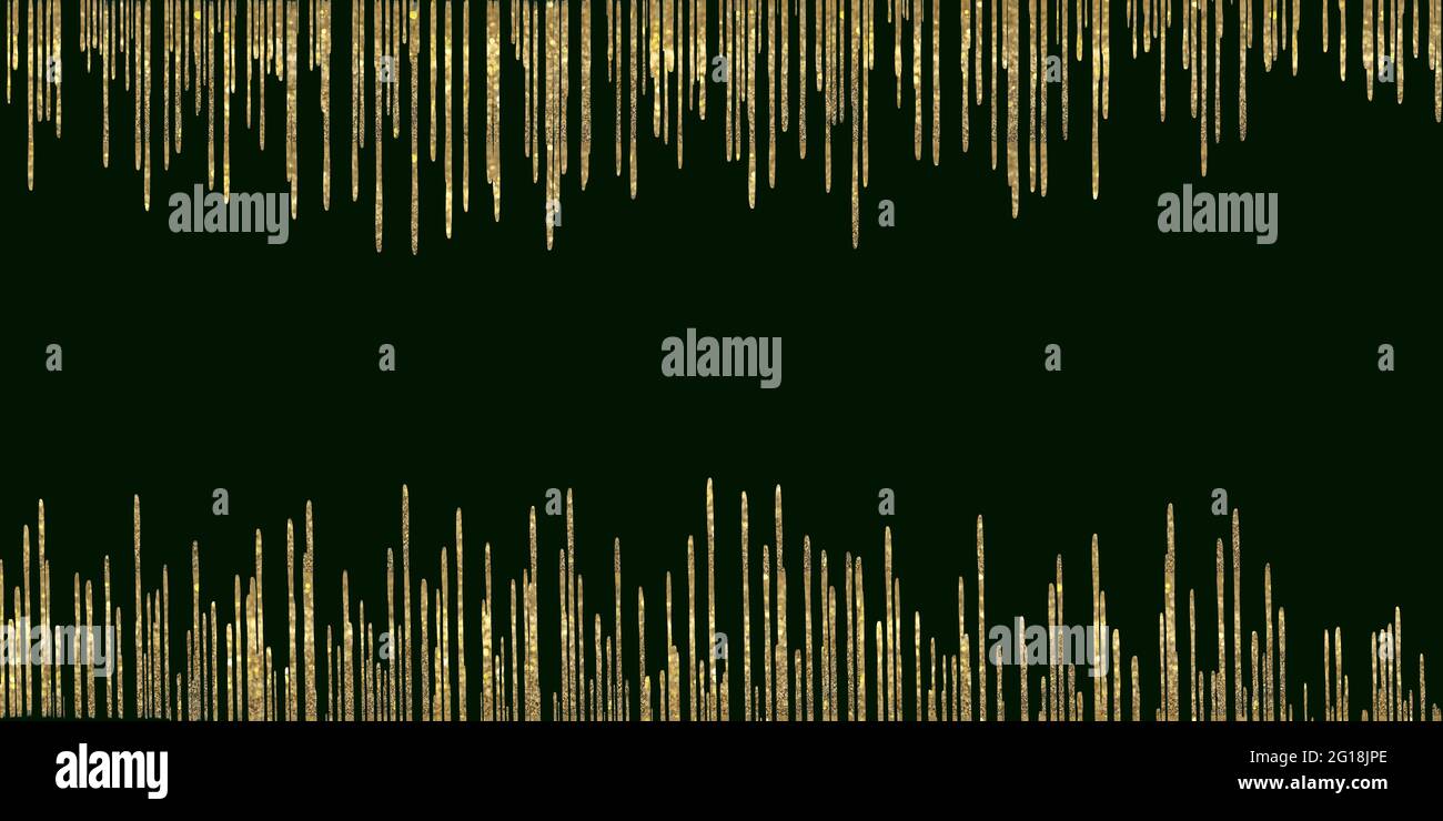 Abstract dark background with space and golden vertical lines Stock ...