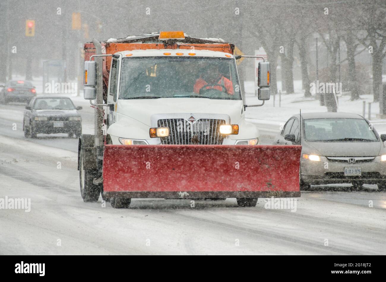 Toronto Winter 2013, Downtown Scenes, Canada Stock Photo - Alamy