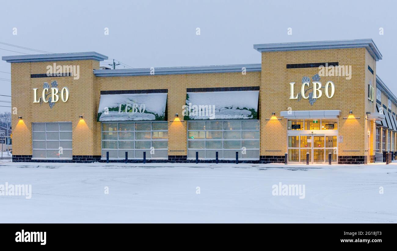 Toronto Winter 2013, Downtown Scenes, Canada Stock Photo - Alamy