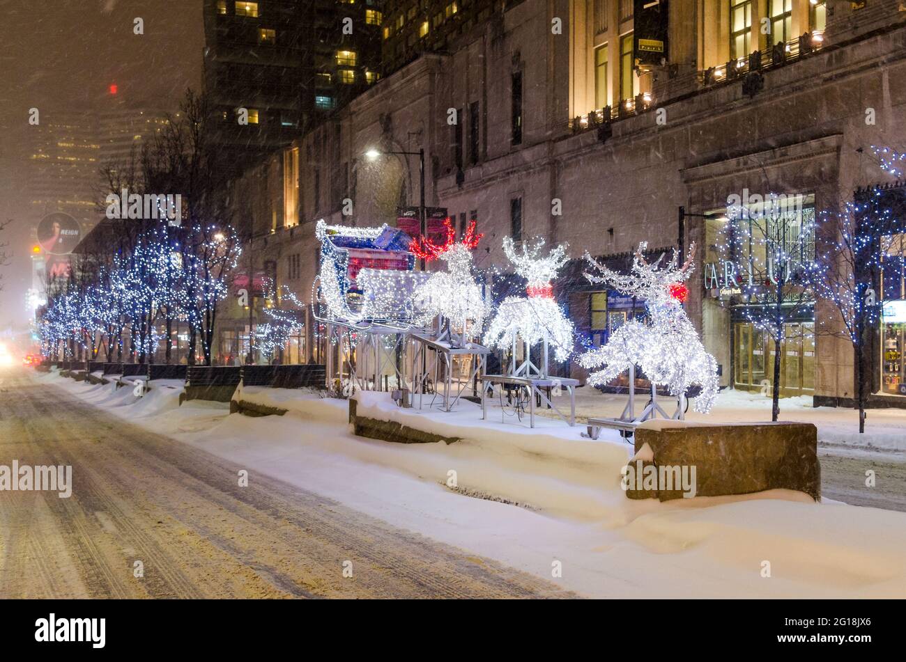 Toronto Winter 2013, Downtown Scenes, Canada Stock Photo - Alamy