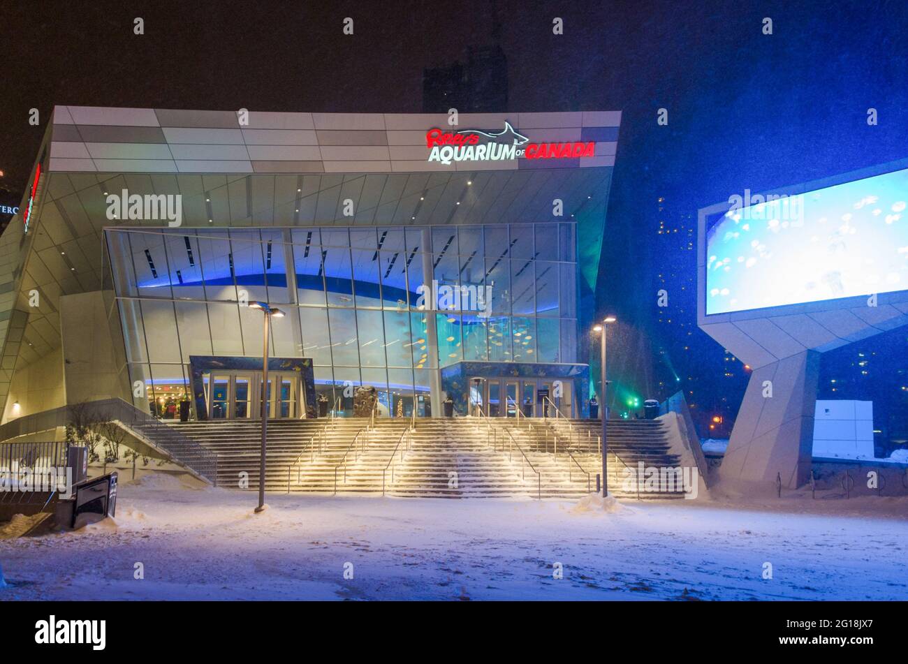 Toronto Winter 2013, Downtown Scenes, Canada Stock Photo - Alamy