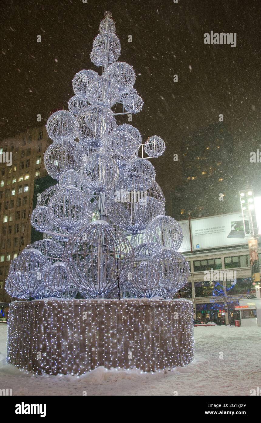 Toronto Winter 2013, Downtown Scenes, Canada Stock Photo - Alamy