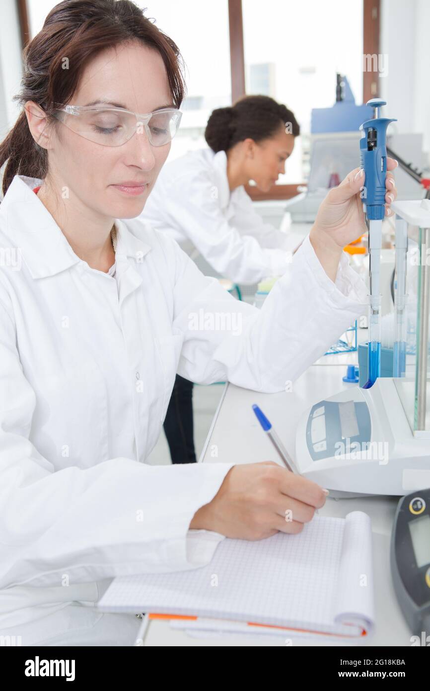 scientist works in modern biological laboratory Stock Photo - Alamy