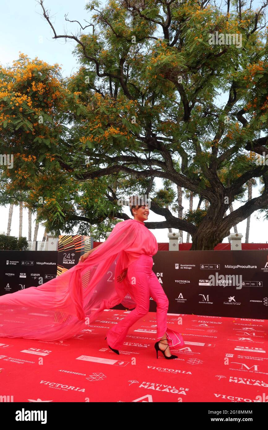 June 5, 2021: 5 June 2021 (MÃ¡laga)Actress Candela PeÃ±a poses today at ...