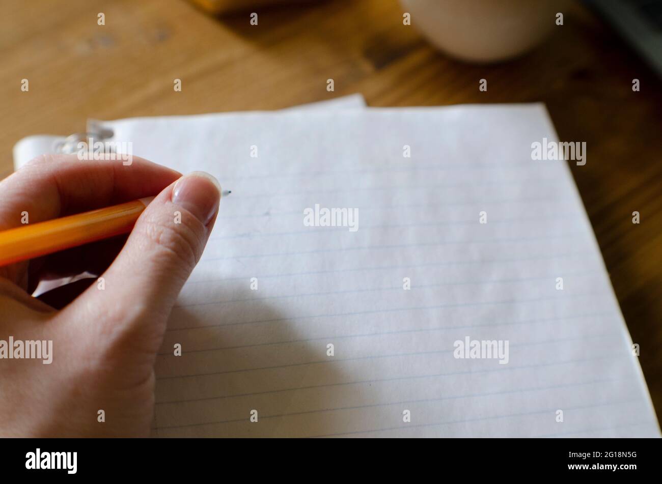 Pencil taking notes hi-res stock photography and images - Alamy