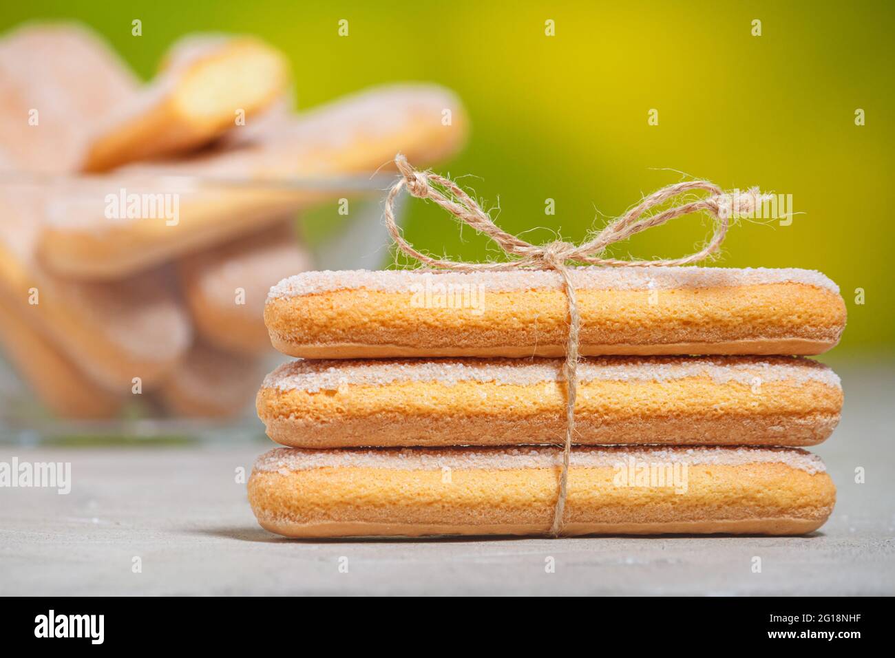 Boudoir biscuits hi-res stock photography and images - Alamy