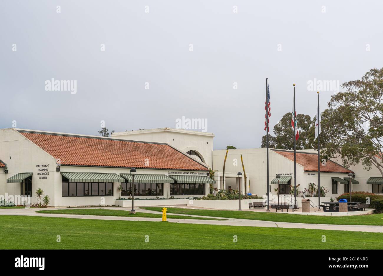 Santa Barbara, CA, USA - June 2, 2021: City College facilities ...