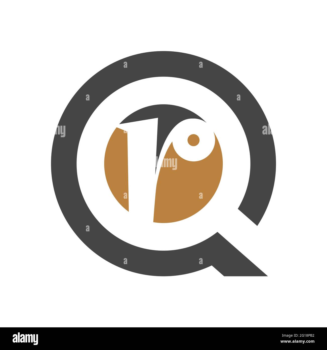 QR, RQ, Q and R Abstract initial monogram letter alphabet logo design Stock Vector Image & Art ...