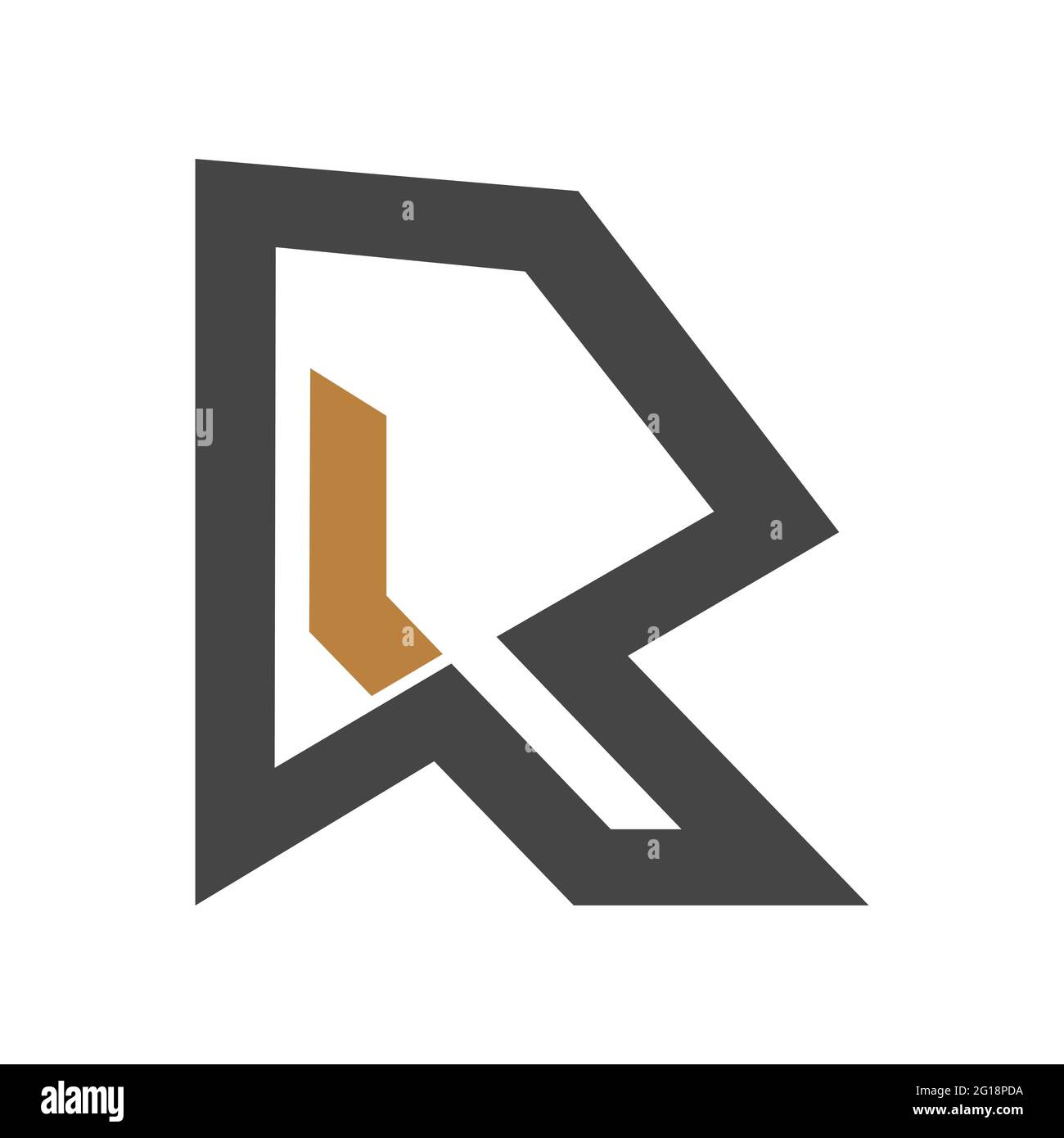 QR, RQ, Q and R Abstract initial monogram letter alphabet logo design Stock Vector Image & Art ...