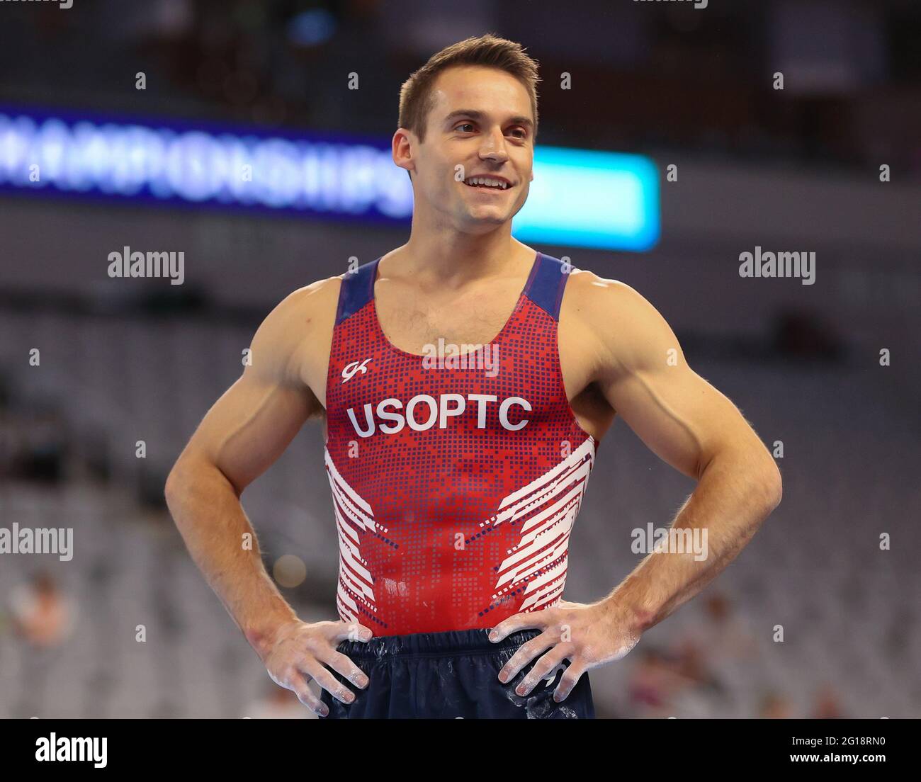 Sam mikulak 2021 hi-res stock photography and images - Alamy