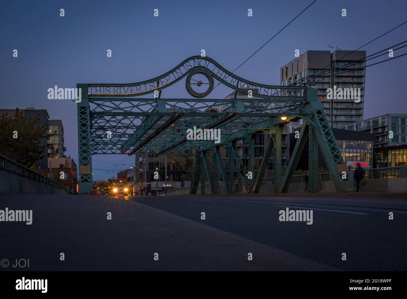Toronto pedestrian bridge hi-res stock photography and images - Alamy