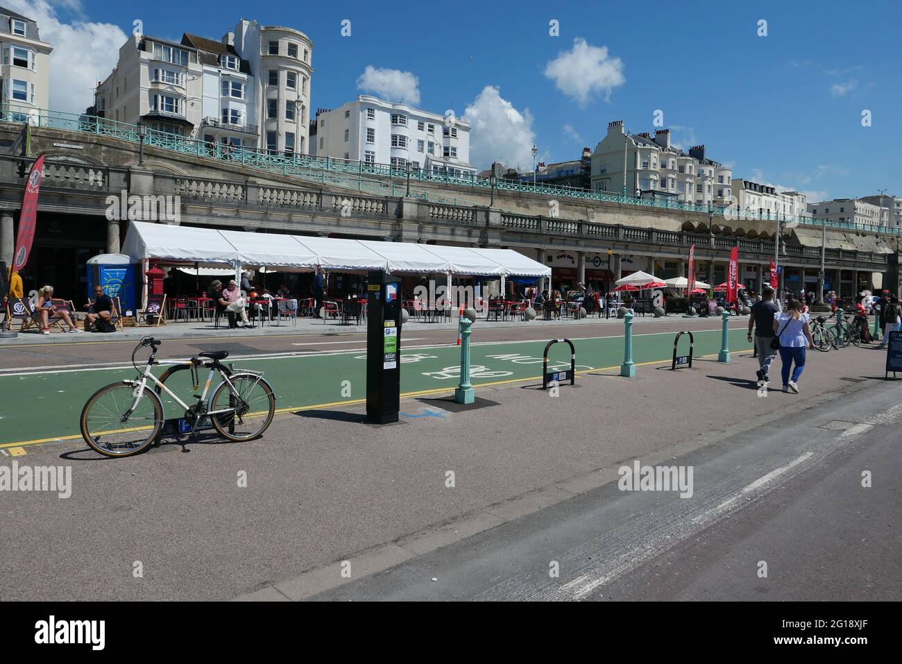 Brighton seafront motorbikes hi-res stock photography and images - Alamy