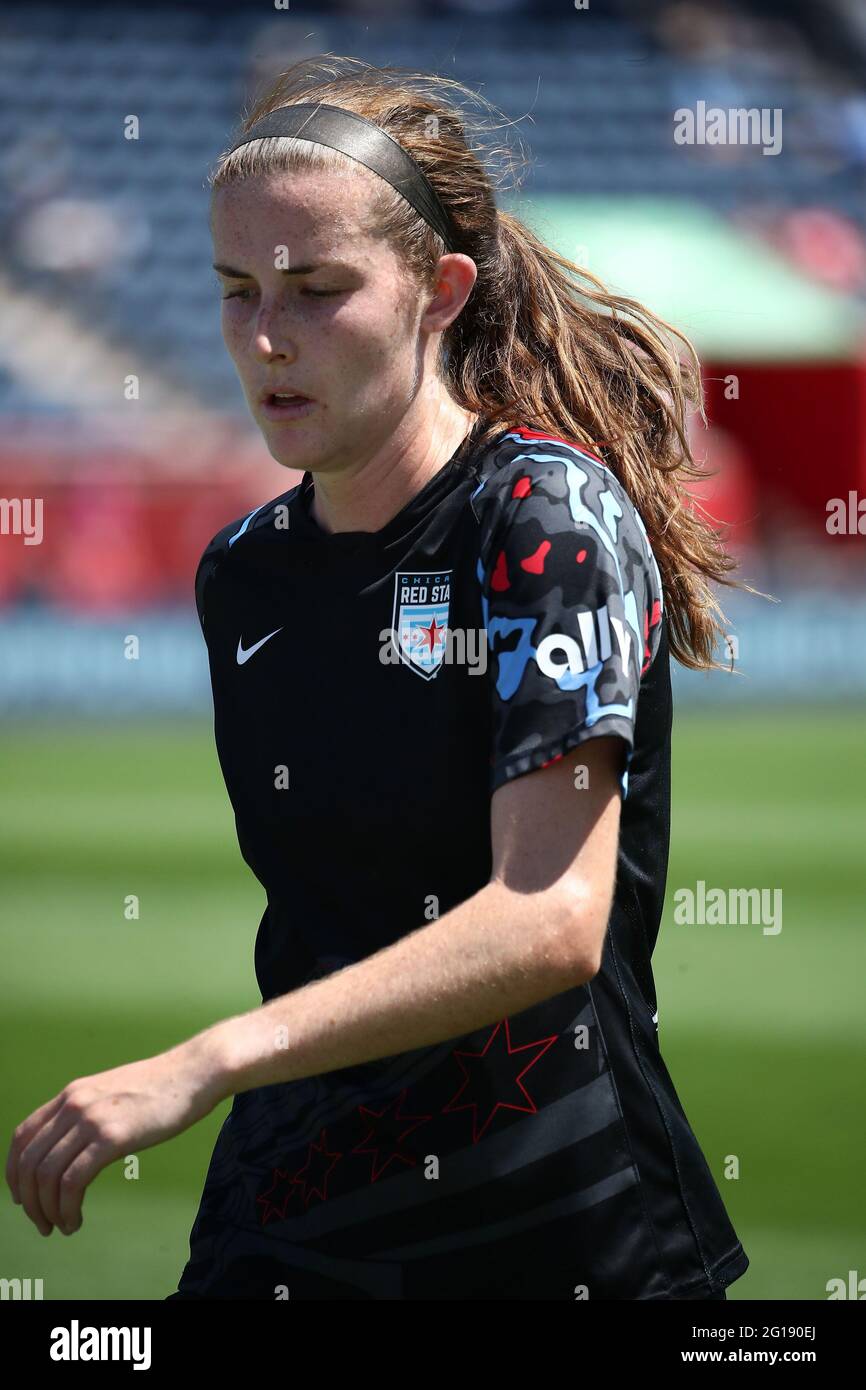 Chicago Red Stars defender Tierna Davidson (26) during a NWSL match ...