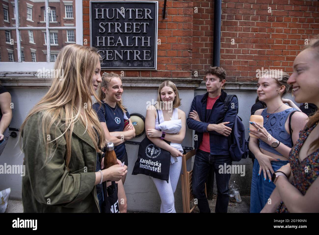 PHOTO:JEFF GILBERT 05th June 2021. Hunter Street Clinic, Hunter Street ...
