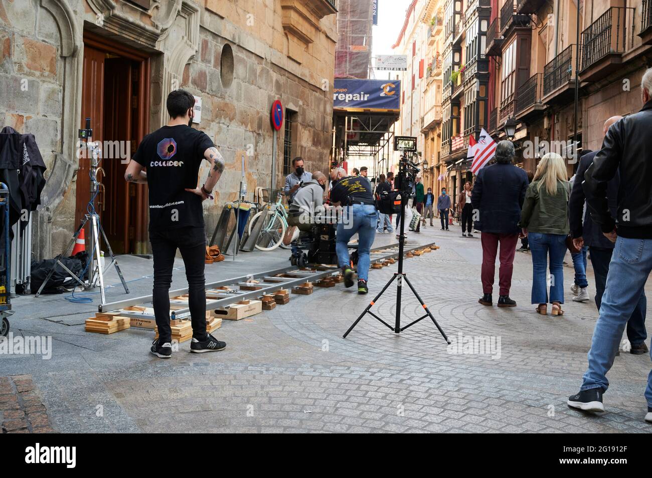 Filming of famous series hi-res stock photography and images - Alamy