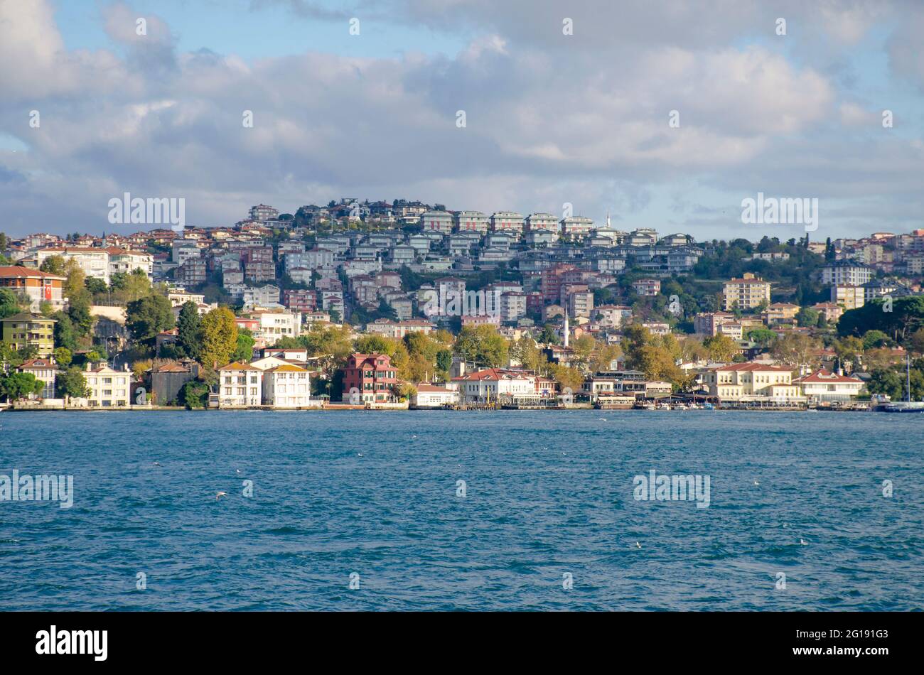 Sights of Turkey on the seashore in Istanbul Stock Photo - Alamy