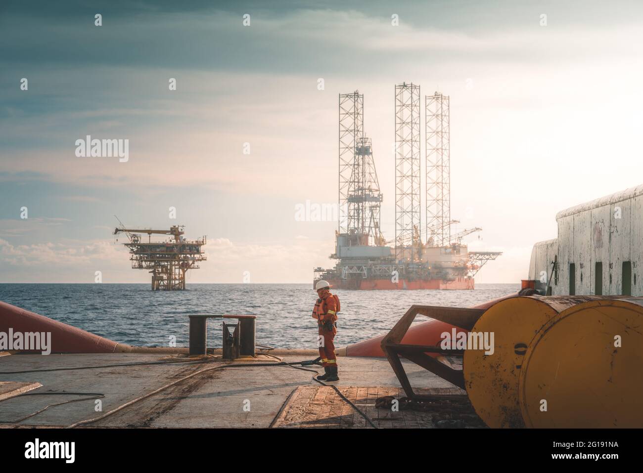 Rig Move Operation High Resolution Stock Photography and Images - Alamy