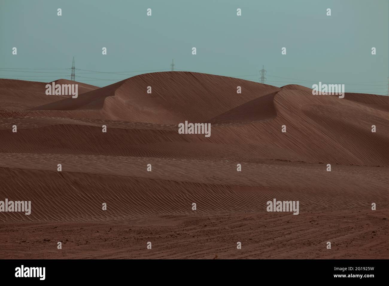 beautiful view of arabian desert Sand dunes from saudi arabia Stock ...