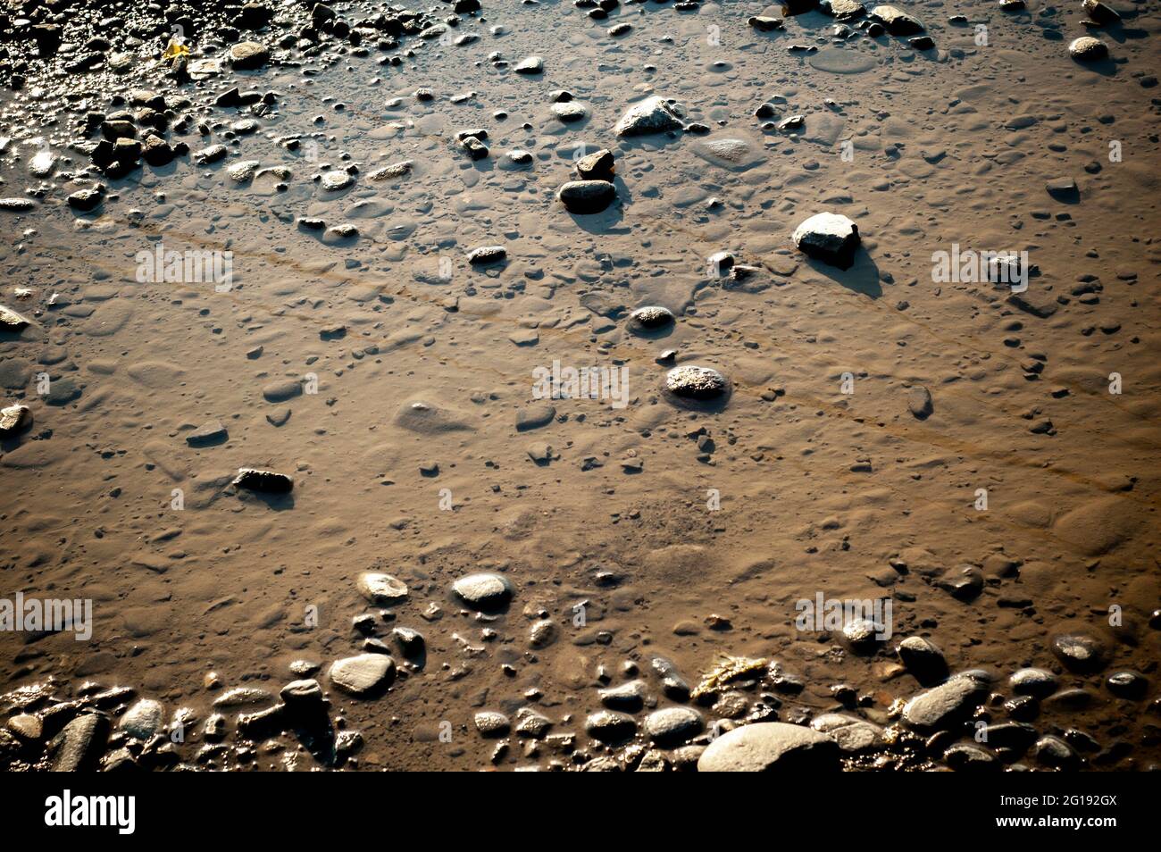 Pebbles puddle hi-res stock photography and images - Alamy