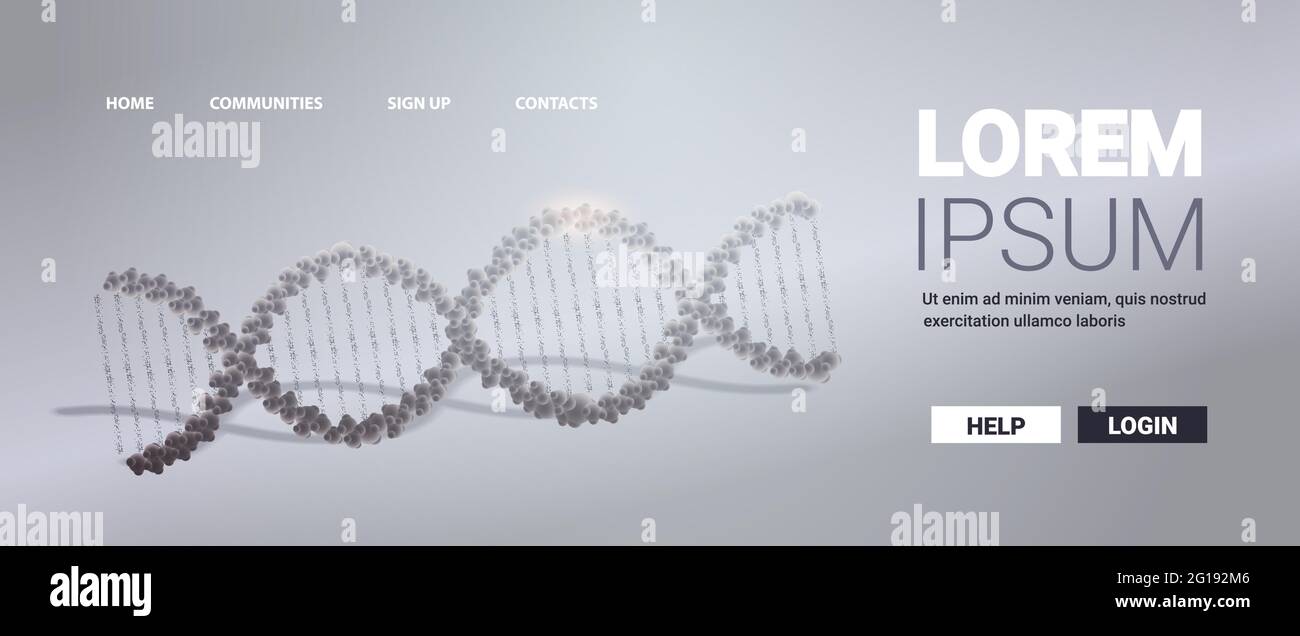 human genetic DNA helical molecule structure clinic medical treatment ...