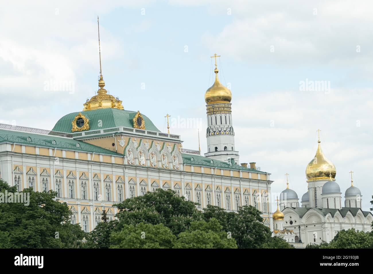 Grand Kremlin Palace Complex of buildings of the Moscow Kremlin Stock ...