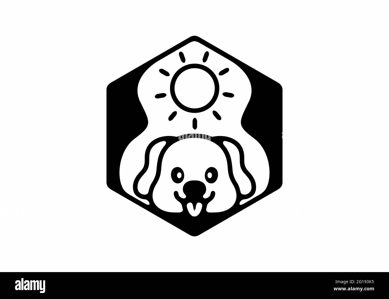 Pet animal love badge Cut Out Stock Images & Pictures - Alamy