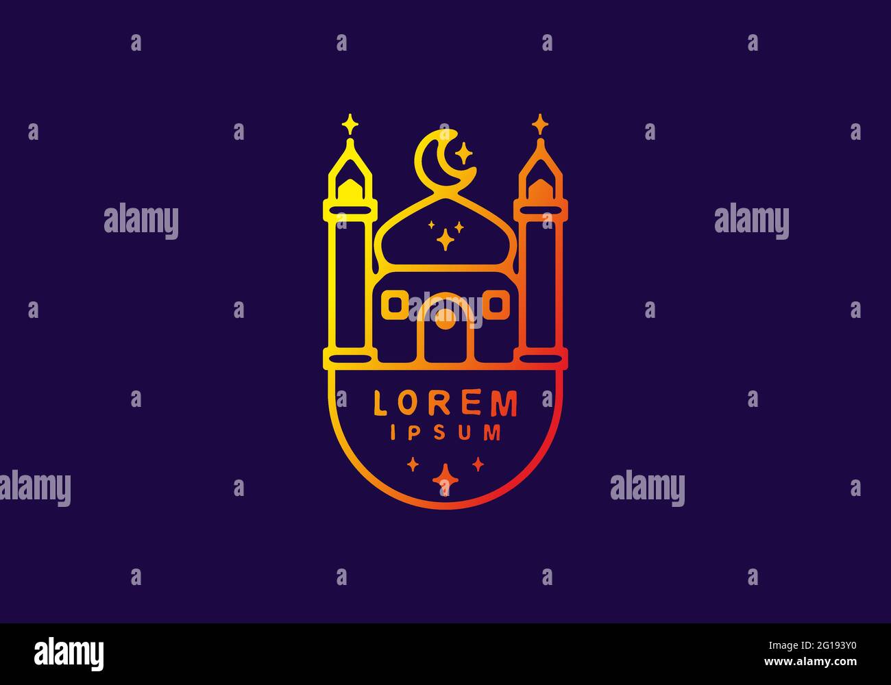Mosque design Stock Vector Images - Alamy