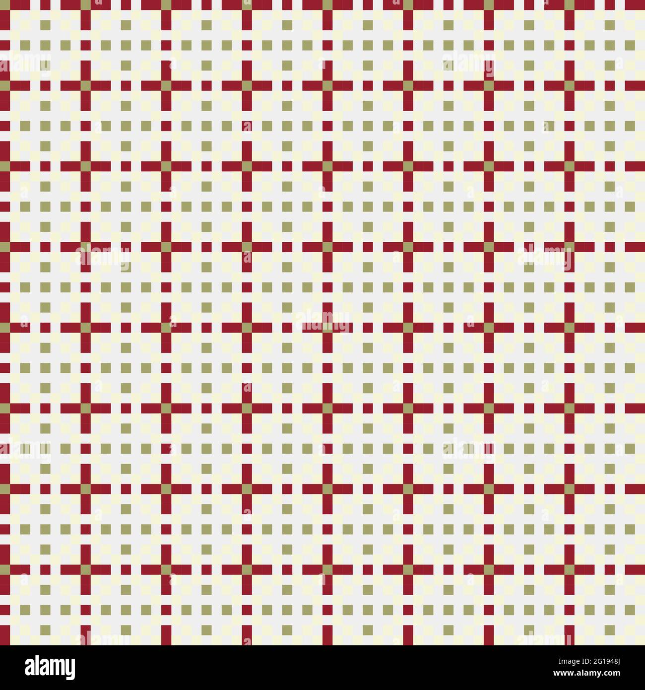 Abstract Cross-Pattern Dotted generative computational art illustration ...