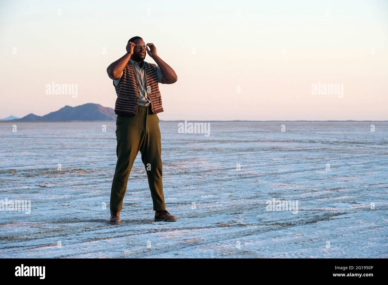 WINSTON DUKE in NINE DAYS (2020), directed by EDSON ODA. Credit ...