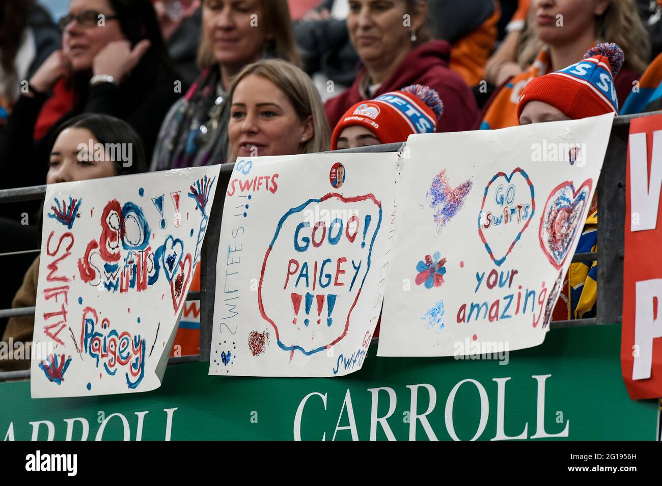 Sydney, Australia. 6th June 2021; Ken Rosewall Arena, Sydney, New South ...