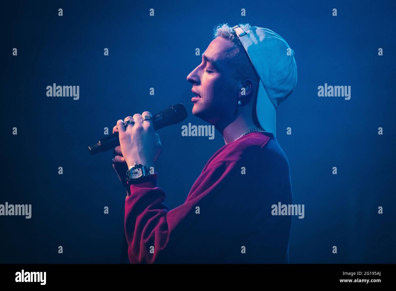 Copenhagen, Denmark. 04th, June 2021. The Danish singer and songwriter ...